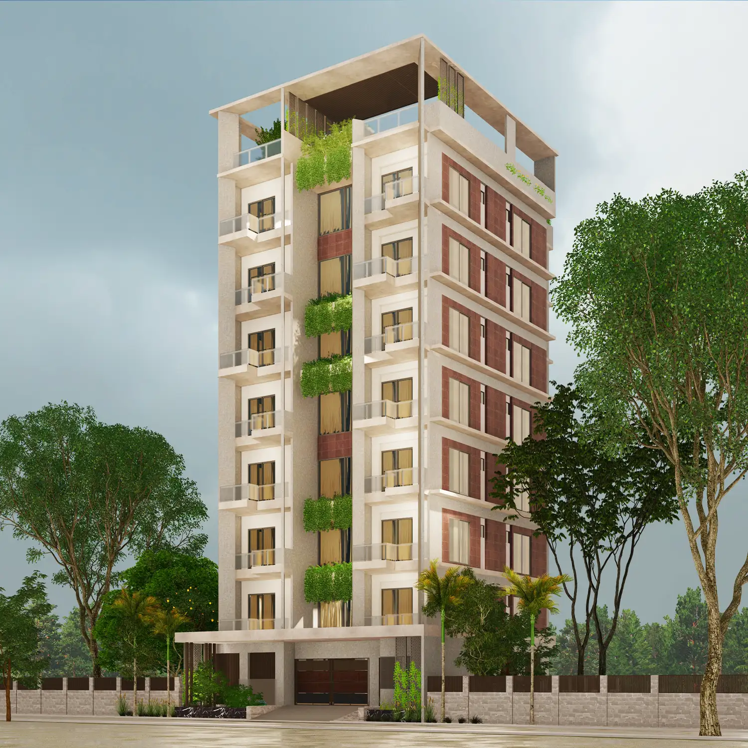 Bashundhara L Block – Peristyle Architects